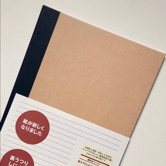 Muji | Office | B5 Muji Notebook Bundle New W Free Stickers | Poshmark